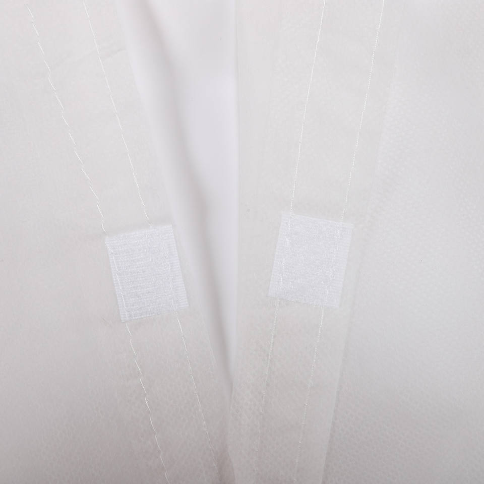 Non Woven Lab Coat (Visitor Coat) – Velcro Closure | Medpos